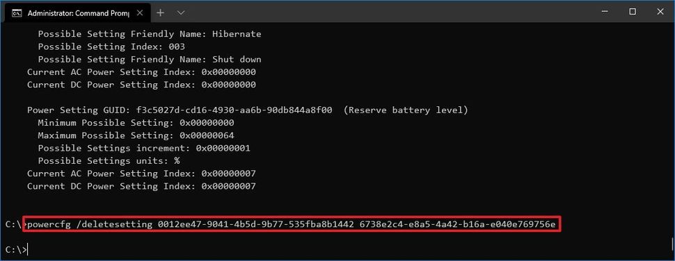 How to use powercfg to control power settings on Windows 10 | Windows ...