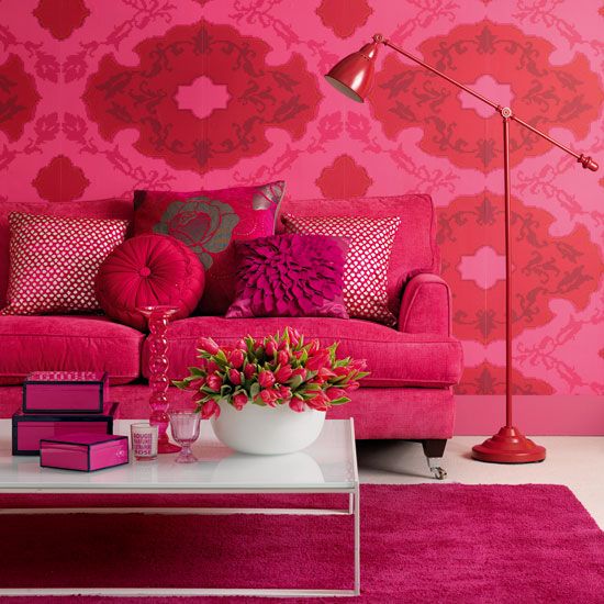 How to decorate with pink | Decorating | Ideal Home