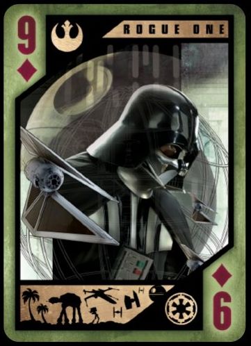 Star Wars: Rogue One playing card reveals fresh look at Darth Vader ...