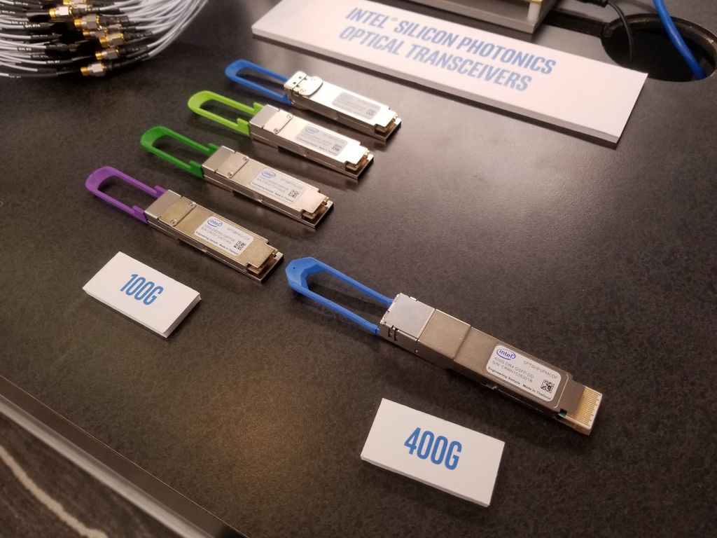 Intel Demos Its First 400GbE Silicon Photonics Transceiver, Outlines ...