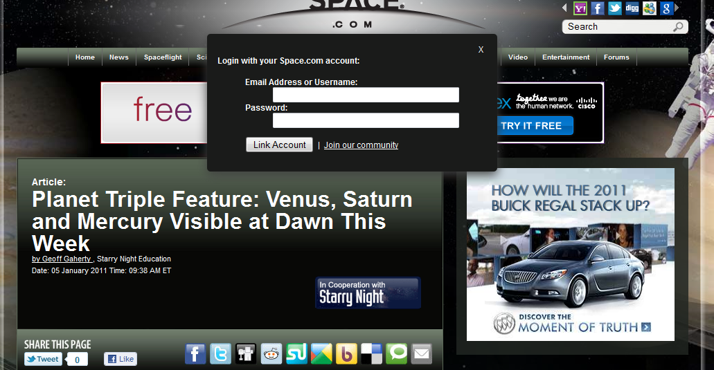 User's Guide for SPACE.com's Community and Comments | Space