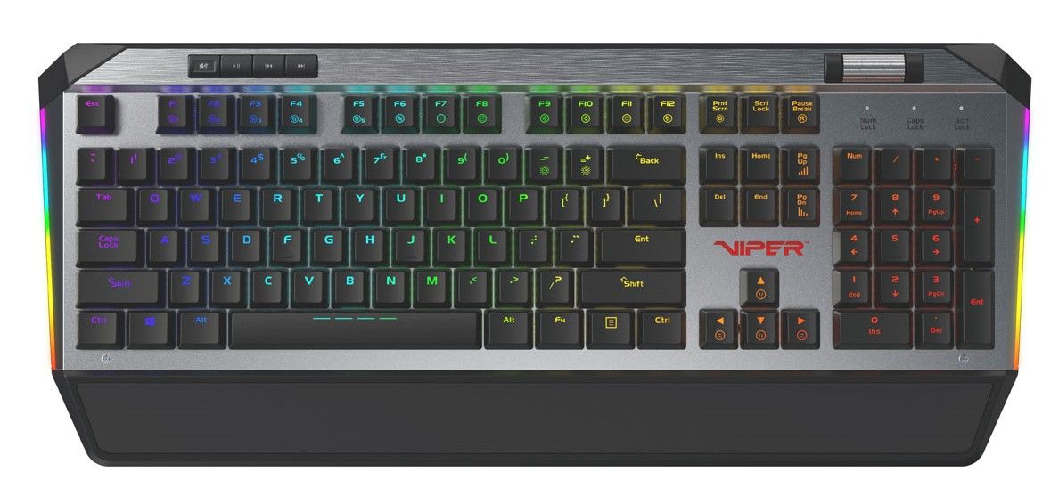 Patriot Memory Viper V765 Keyboard Review: Bright Lights, Superior ...