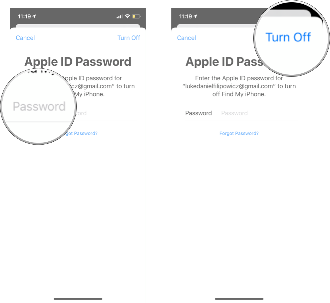 How to turn off Find my iPhone | iMore