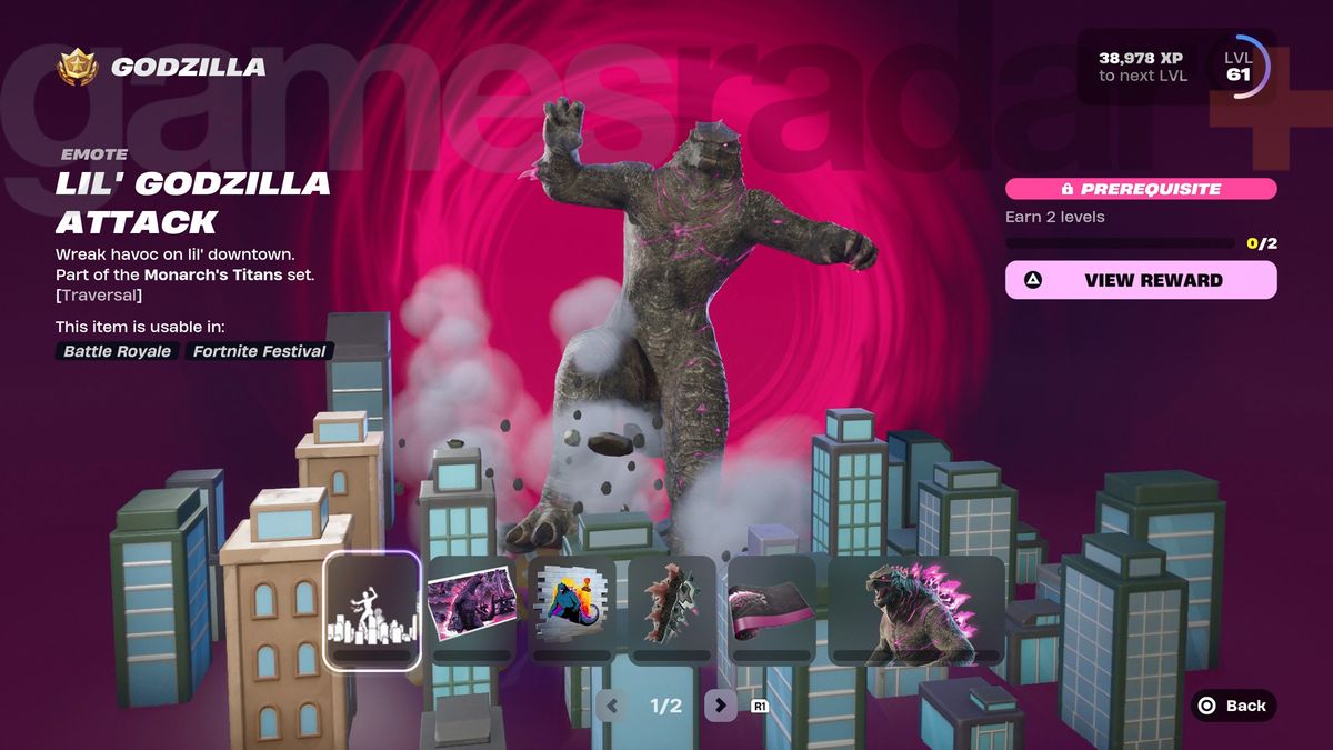 Fortnite Godzilla: How to get the King of the Monsters | GamesRadar+