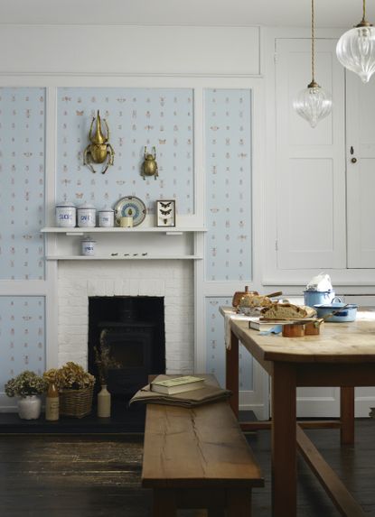 Country kitchen wallpaper: 25 ideas for charm and character | Homes and ...