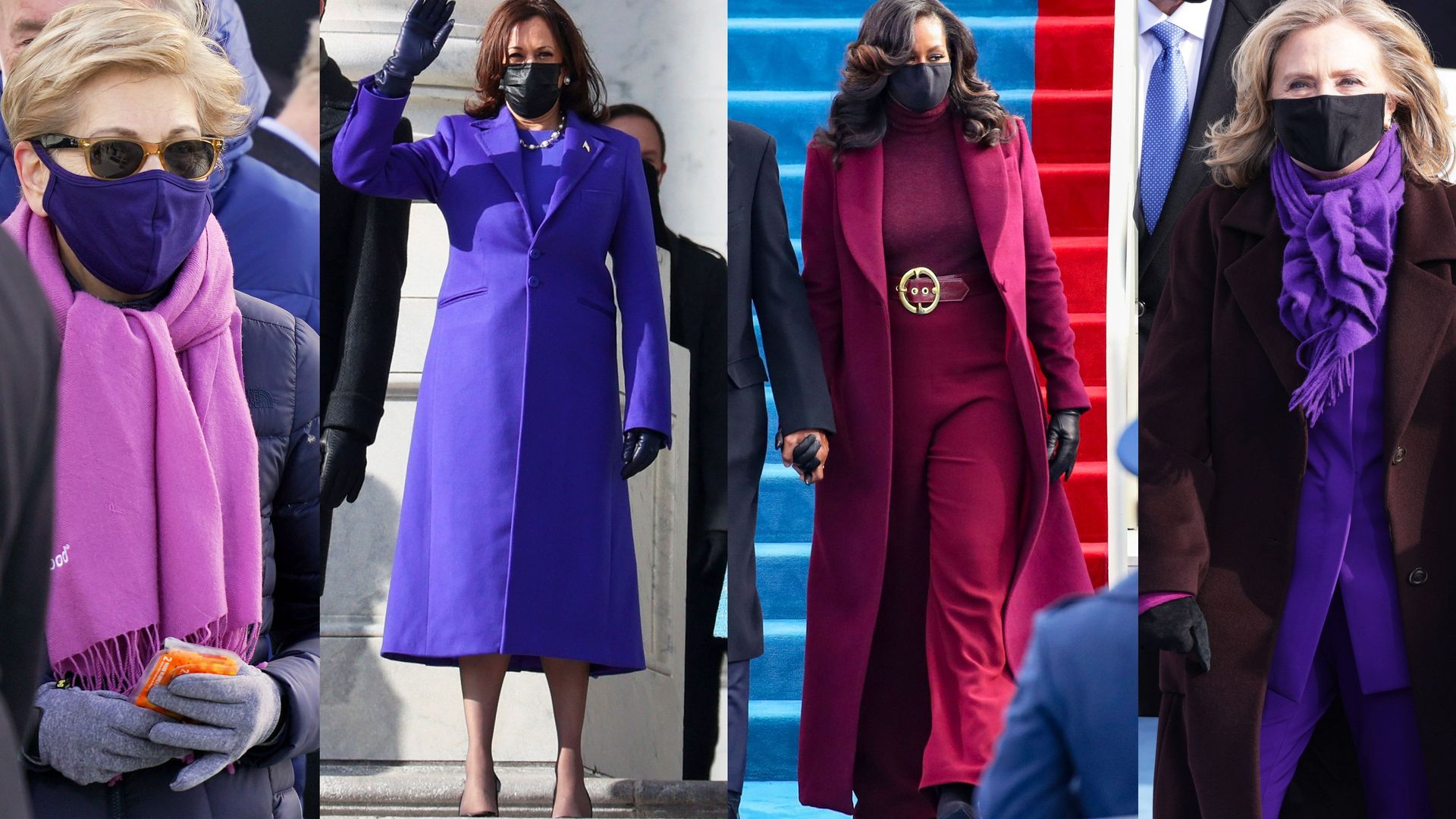 Why Wearing Purple on Inauguration Day Is So Significant | Marie Claire