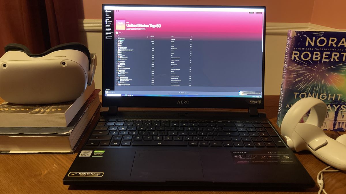 Gigabyte Aero 15 with 4K OLED (2021, RTX 3070) review | Laptop Mag