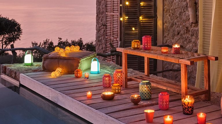 Primark’s LED lantern is perfect for lighting up the garden | Ideal Home