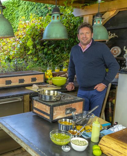 James Martin's outdoor kitchen is immense – here's what we love about ...