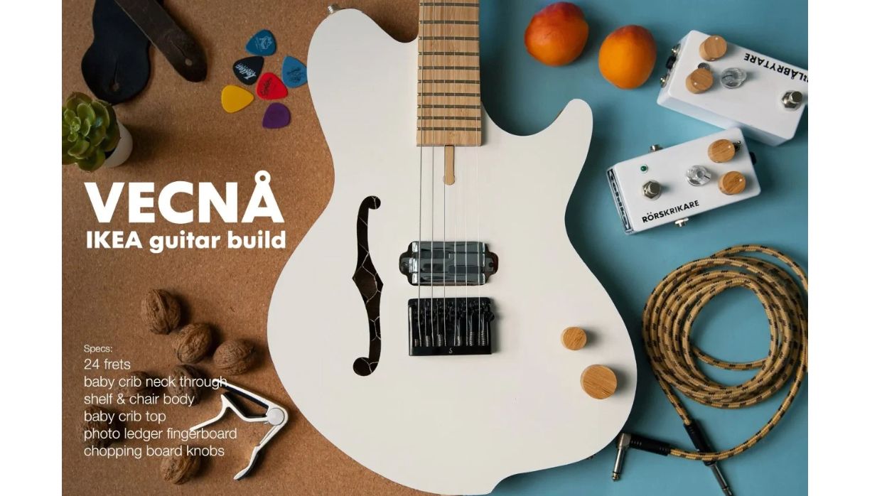 Someone made a guitar out of recycled IKEA furniture | MusicRadar