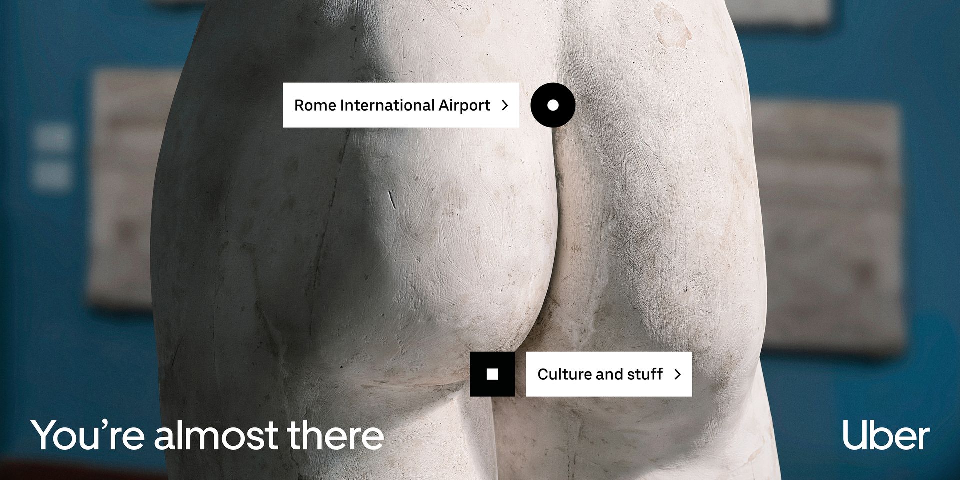 Clever Uber ads poke fun at holiday tropes | Creative Bloq