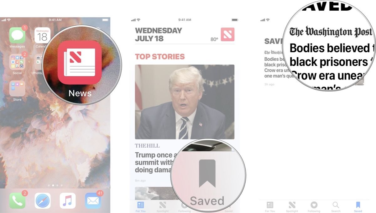 How to like, share, and save stories in Apple News for iPhone and iPad ...
