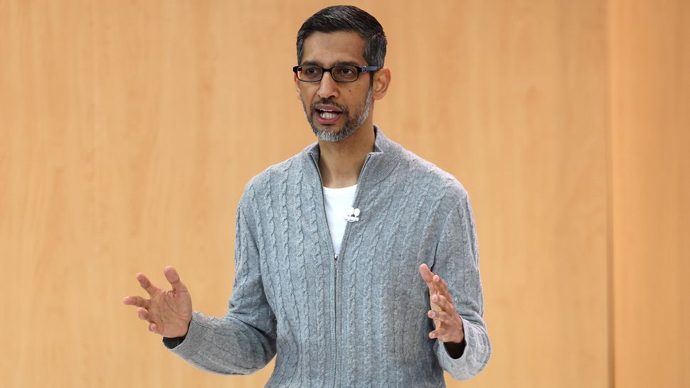 Google CEO says more than 25% of the company's code is now AI-generated ...