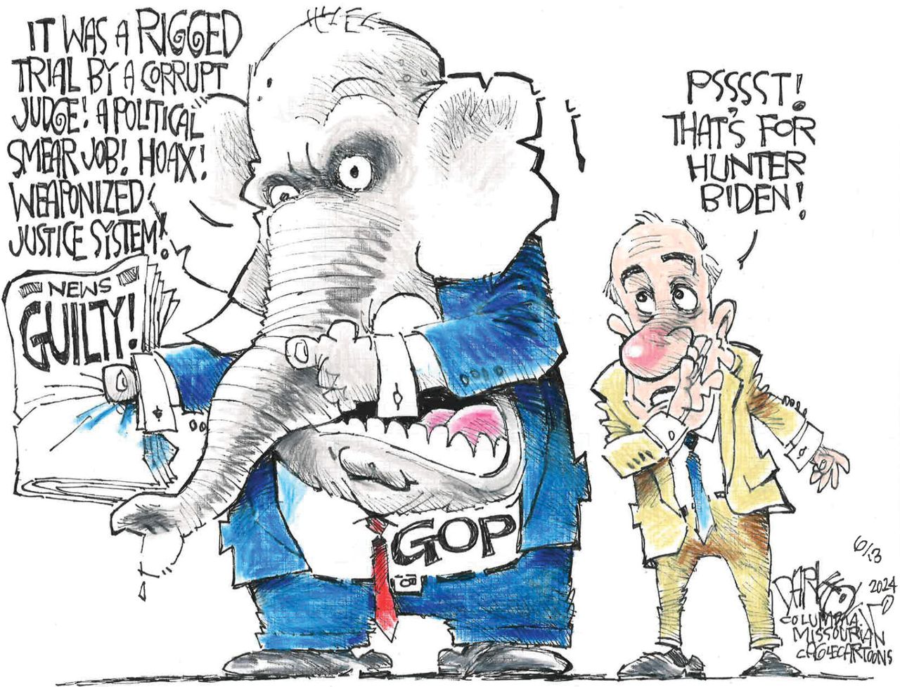 Today's political cartoons - June 15, 2024 | The Week
