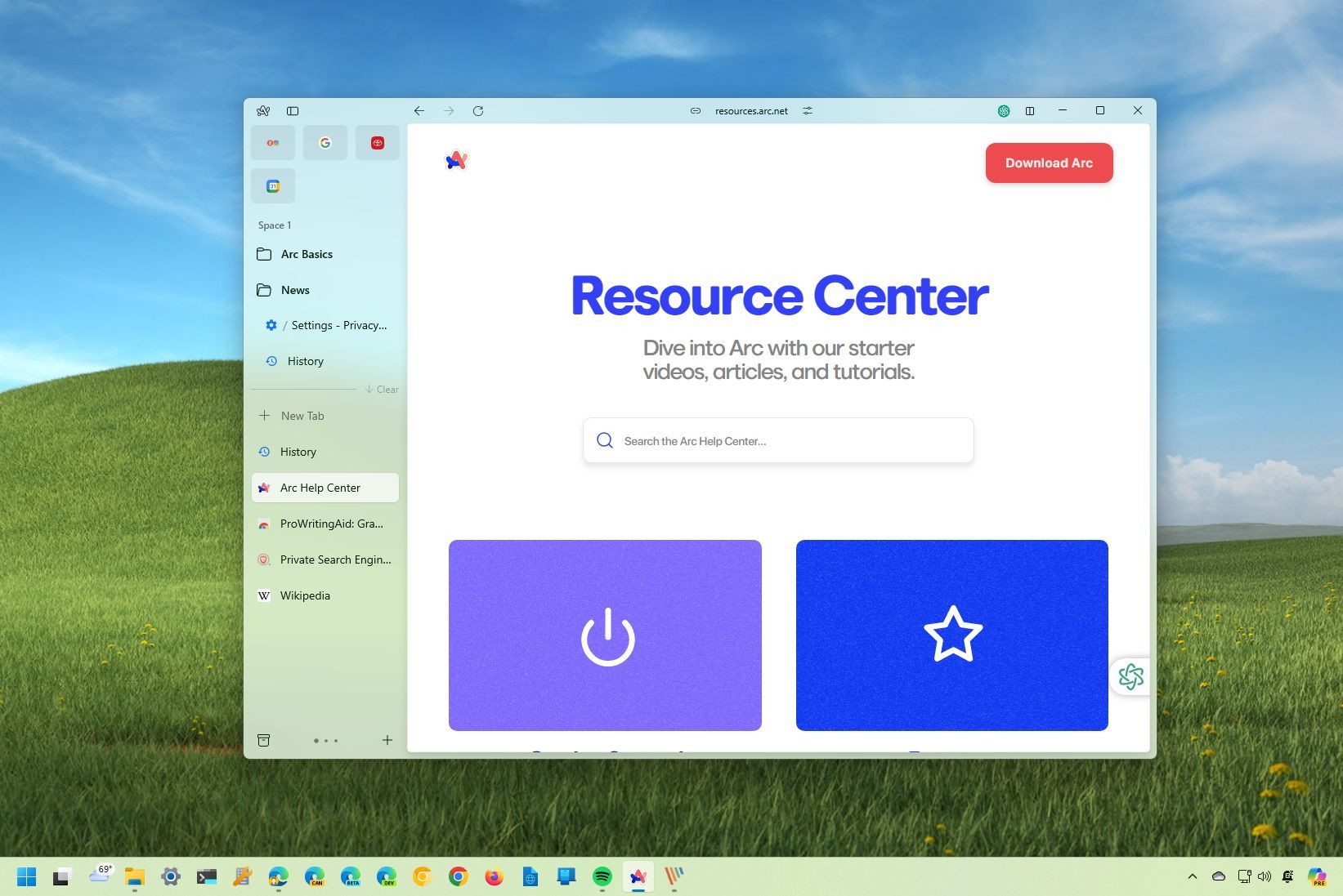 How to get started with Arc browser on Windows 11 | Windows Central