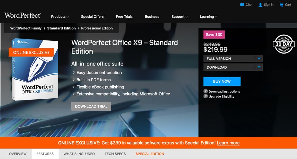 WordPerfect review | TechRadar