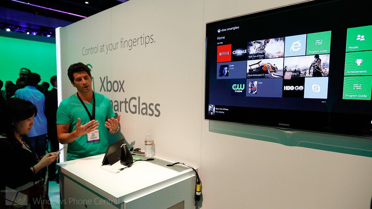 SmartGlass for Xbox One will be a new app, coming later this year to ...