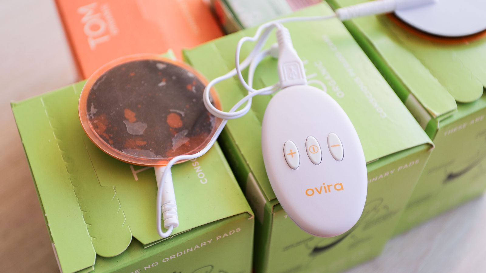 Ovira Noha review – Period cramp and pain relief at the push of a ...