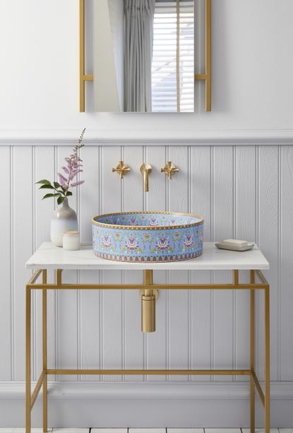 Powder room vanity ideas: 10 design rules for this small space | Homes ...