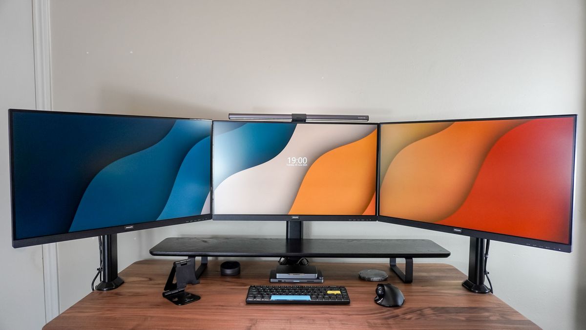 I thought putting together a triple monitor setup would be hard — but I ...
