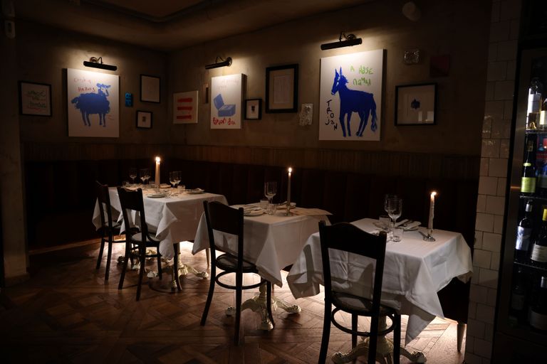 Bottarga, London restaurant: Greek food and playful art | Wallpaper*