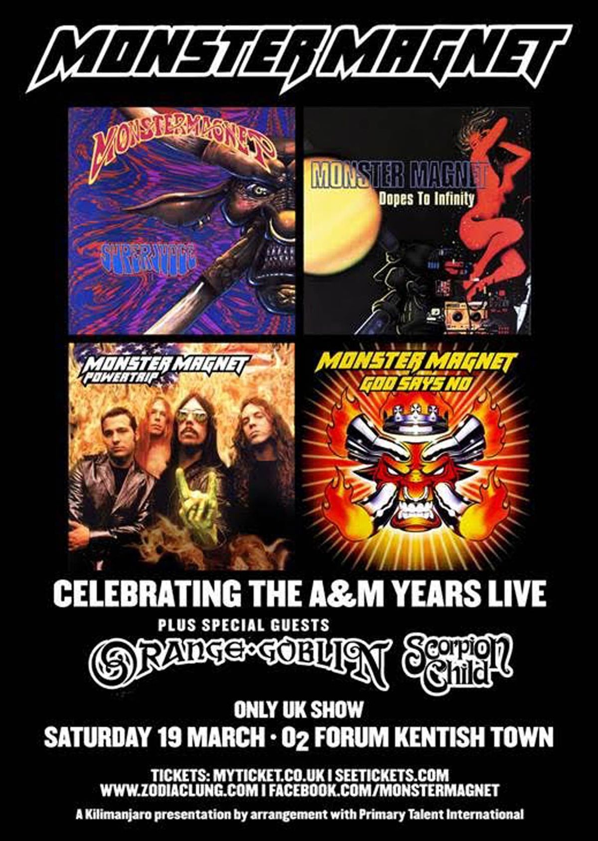 Monster Magnet classic albums set for reissue | Louder