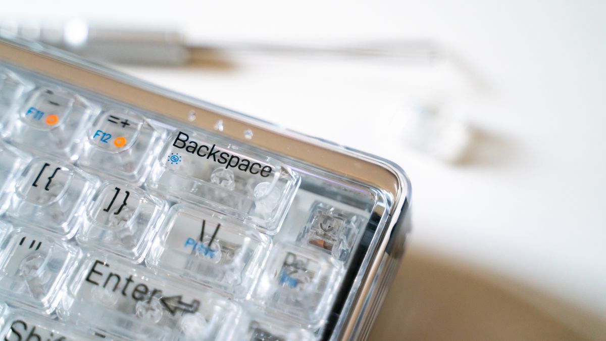 Lofree 1% Transparent keyboard review | TechRadar