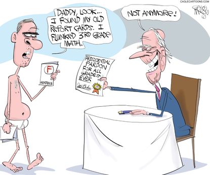 5 inexcusably funny cartoons about Hunter Biden’s pardon | The Week