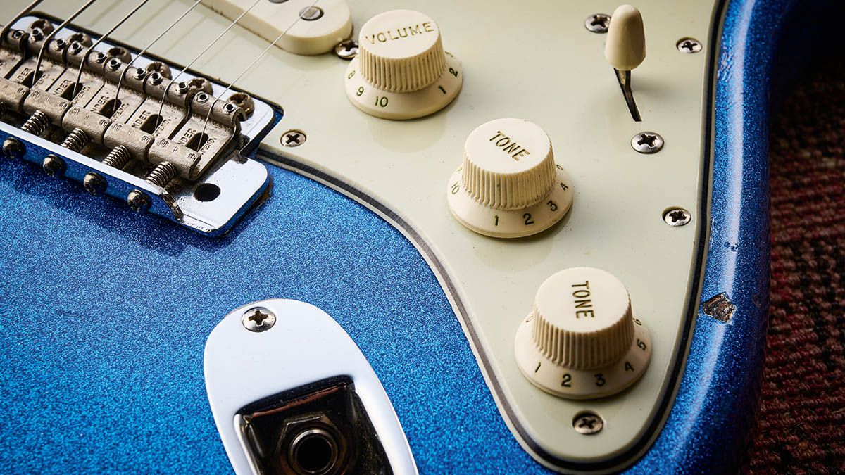 Meet the Blue Metallic Flake 1963 Fender Stratocaster | Guitar World