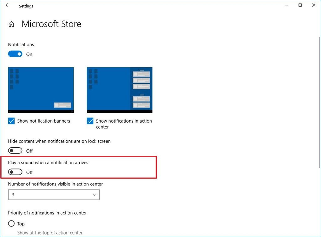 How to disable sound for all notifications on Windows 10 November 2019 ...
