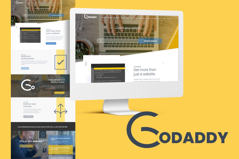 We asked an expert to redesign GoDaddy - here's what they came up with ...
