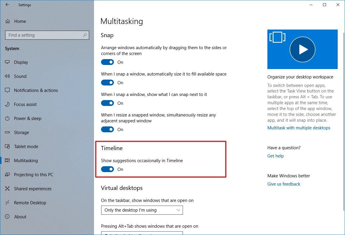 What's new with the Settings app for the Windows 10 April 2018 Update ...
