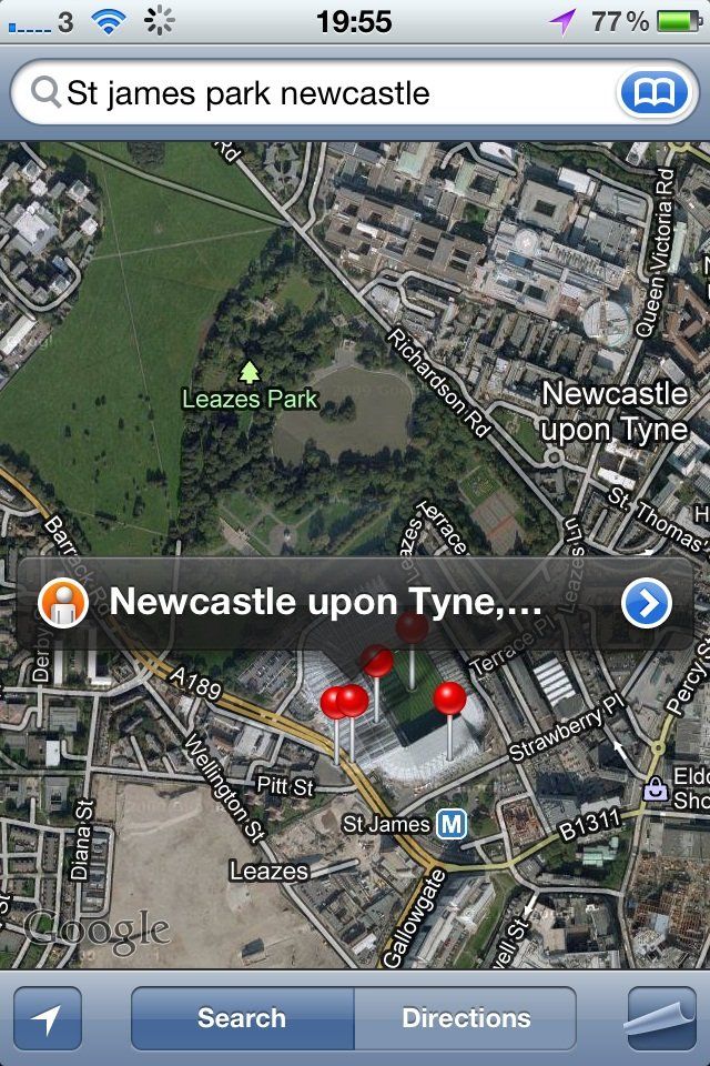 Daily Tip: How to share a map location via Email, Messages or Twitter ...