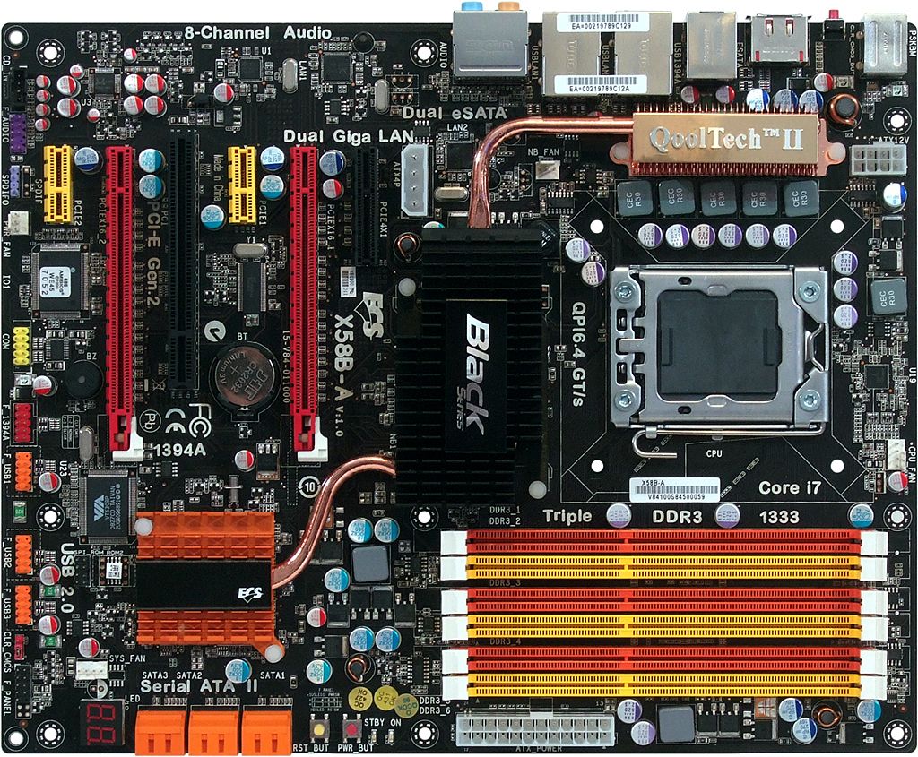 ECS X58B-A - X58 On A Budget: Seven Sub-$200 Core i7 Boards | Tom's ...