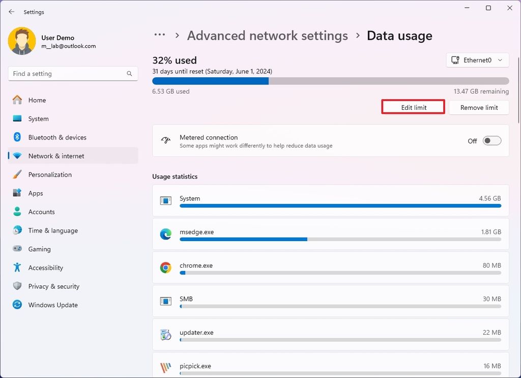 How to track internet data usage on Windows 11 | Windows Central