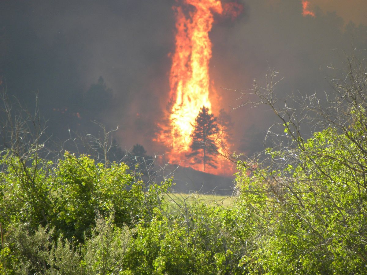 Raging Western Wildfires in Photos | Live Science