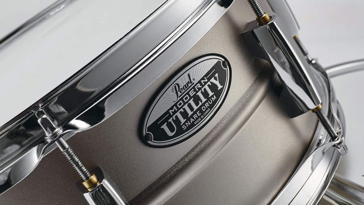Pearl Modern Utility steel snare drums review | MusicRadar