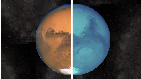 Mars was hot then cold then hot again. Could life have really survived ...