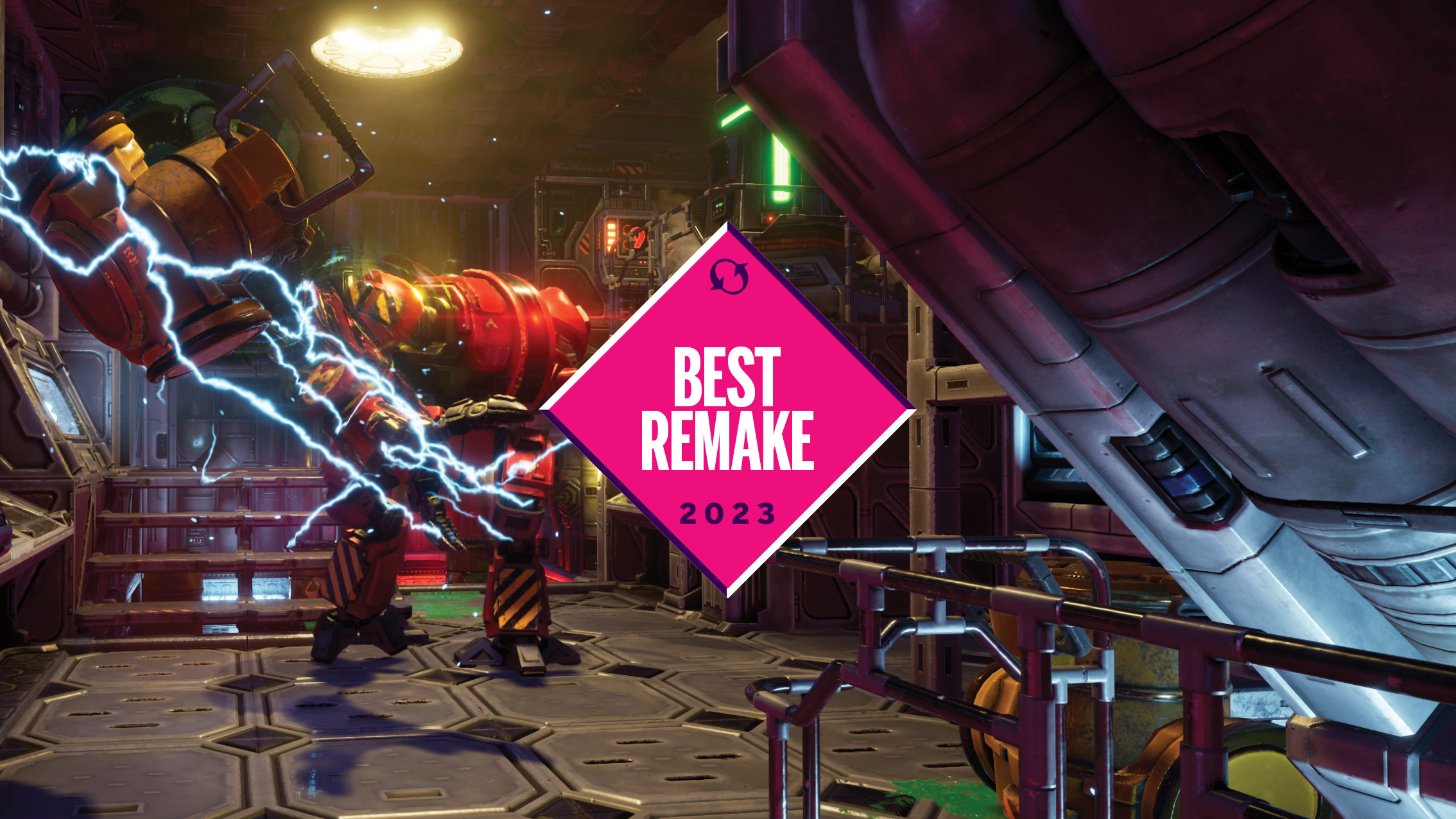 Best Remake 2023: System Shock | PC Gamer
