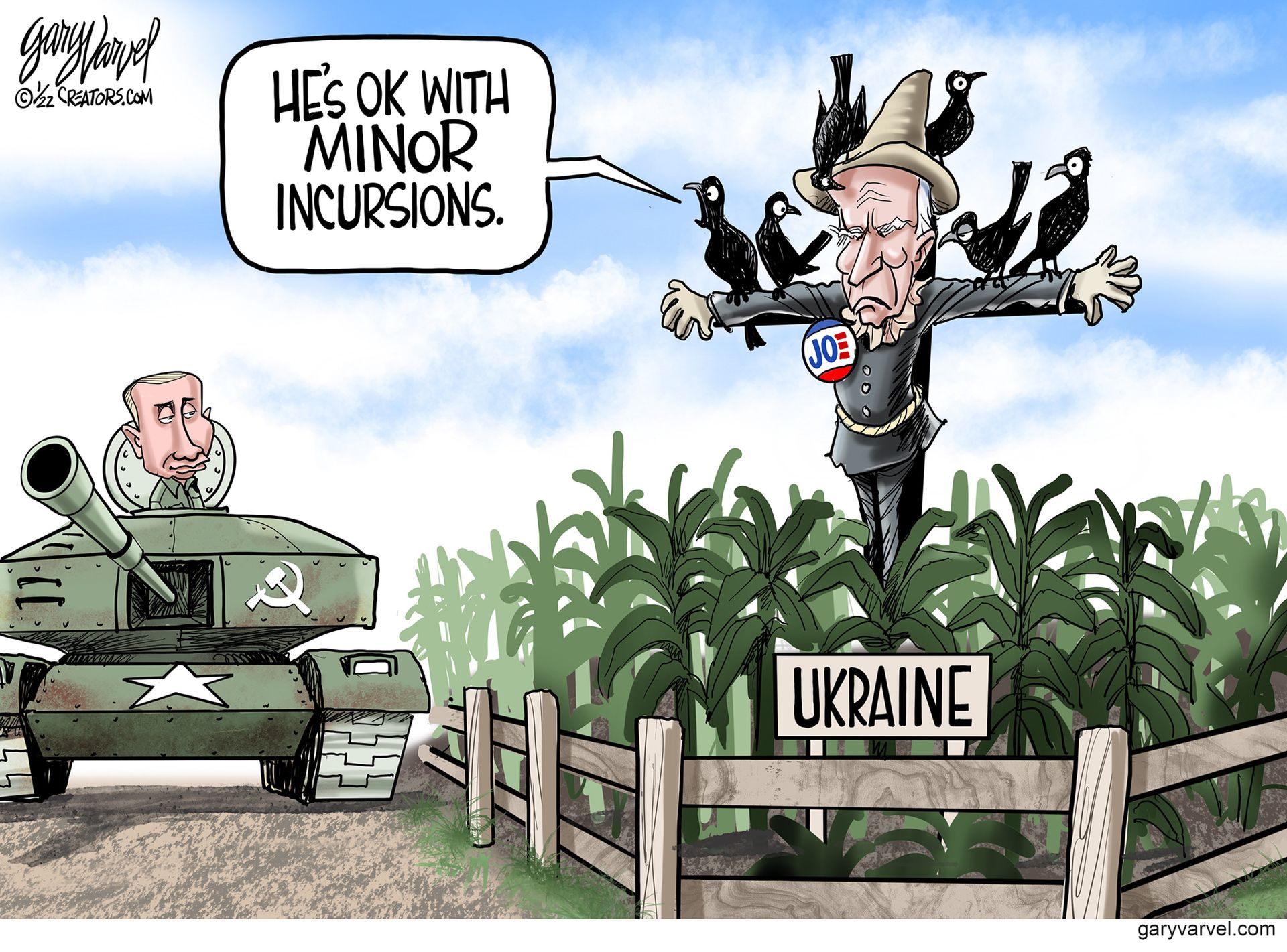7 cartoons about Putin's Ukraine threat | The Week