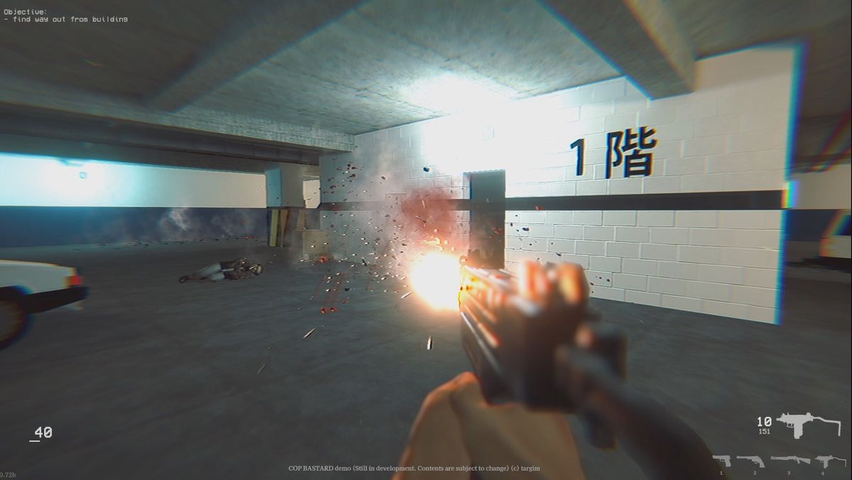 Cop Bastard is a retro first-person shooter that's exactly as ...