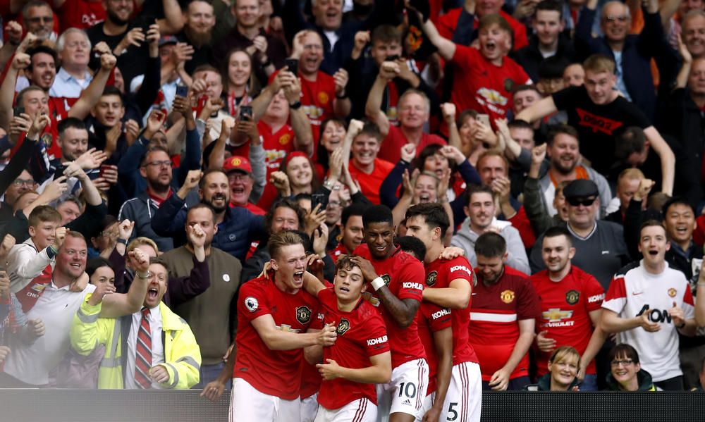 Dream comes true for Daniel James as he scores on Manchester United ...