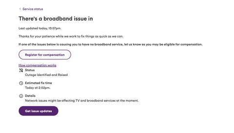 Virgin Media outage LIVE — internet service "fully restored" | Tom's Guide