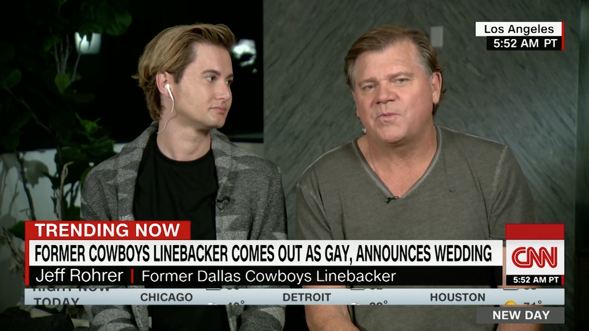 Retired linebacker Jeff Rohrer to become first known NFL player in a ...