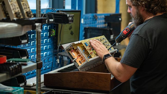 The iconic Moog Minimoog Model D synth is back in production and ...