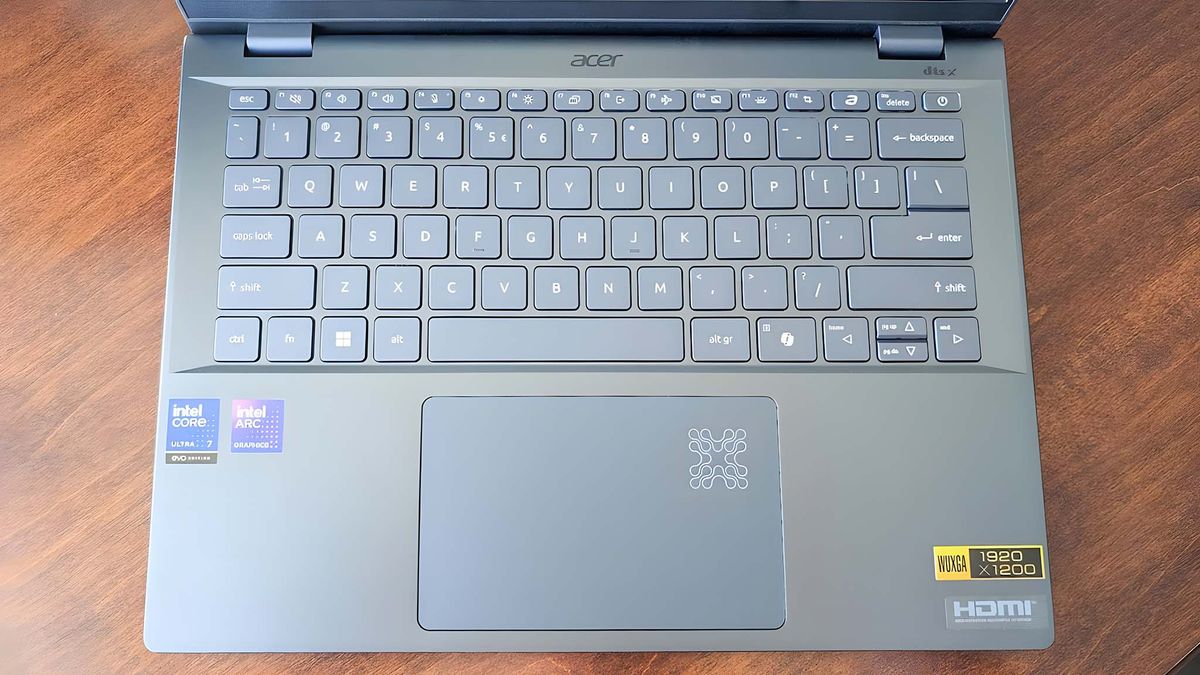 Acer Swift 14 AI review: Cool unique features, but lackluster ...