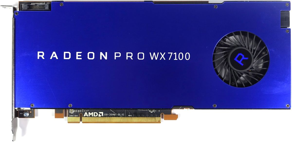 Radeon Pro WX 7100 Teardown