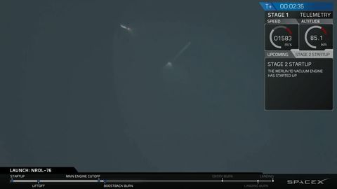 Wow! See Epic Views of SpaceX's 1st Spysat Launch and Rocket Landing ...
