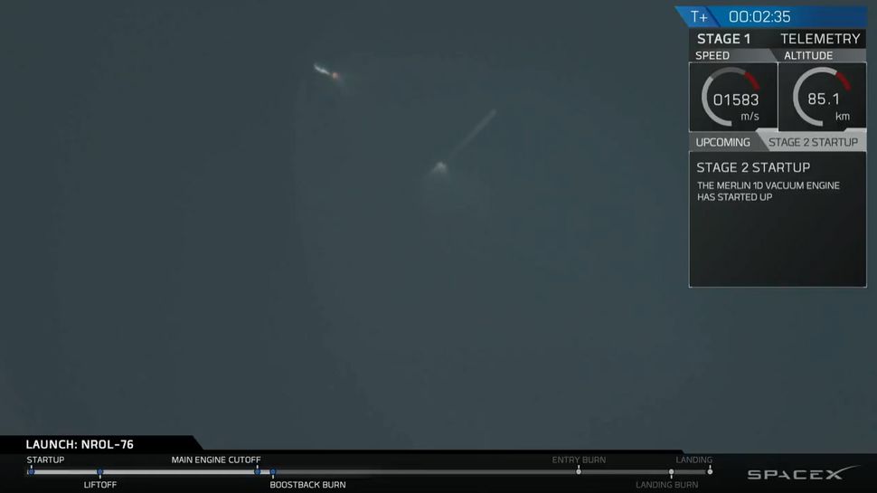 Wow! See Epic Views of SpaceX's 1st Spysat Launch and Rocket Landing ...