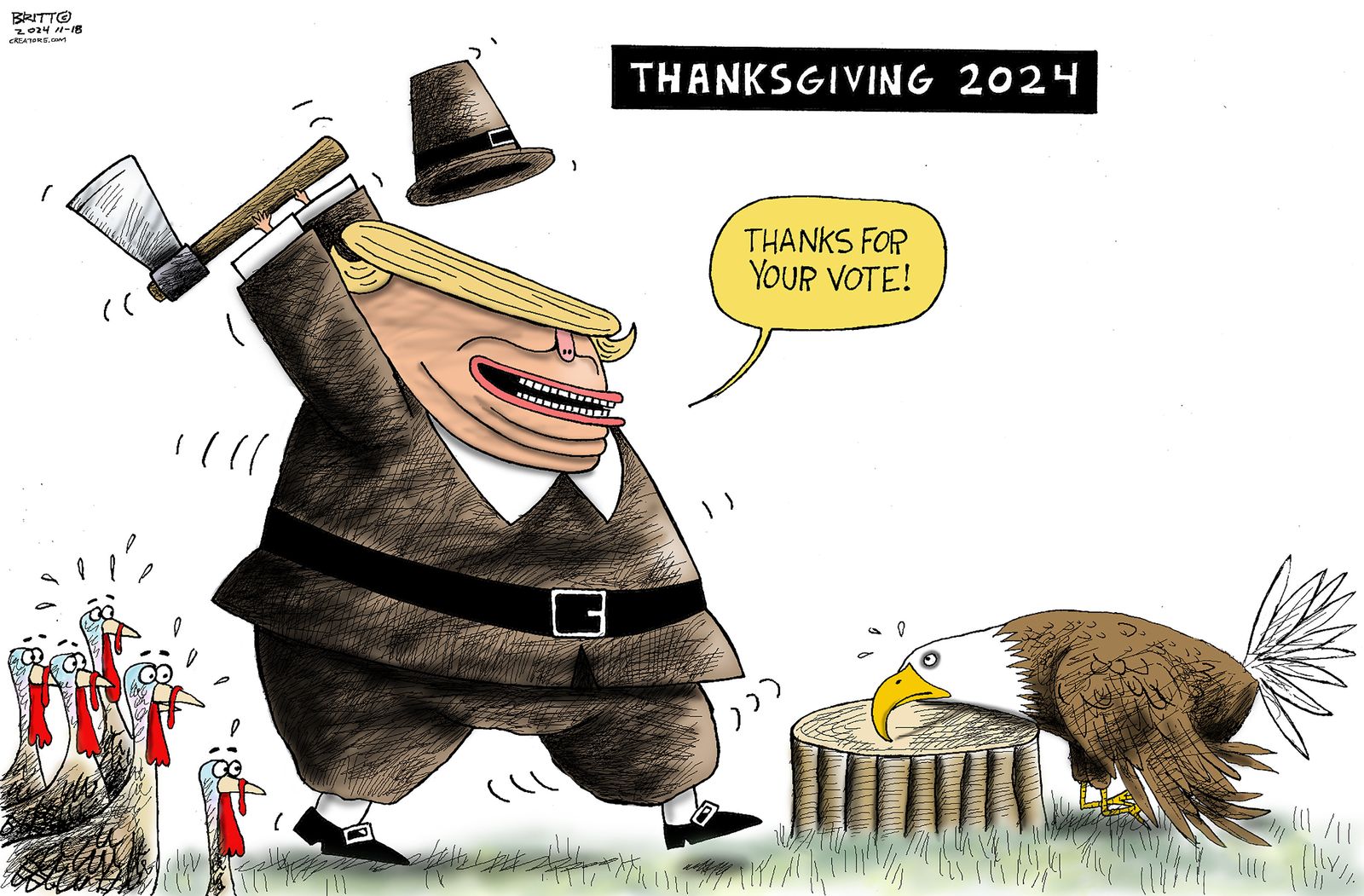 5 deliciously funny cartoons about turkeys | The Week